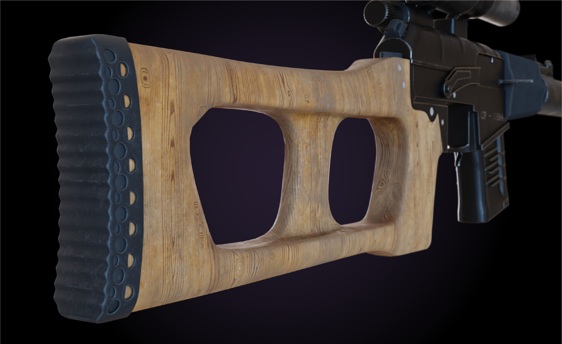 ArtStation - VSS Vintorez Gun | Game Assets