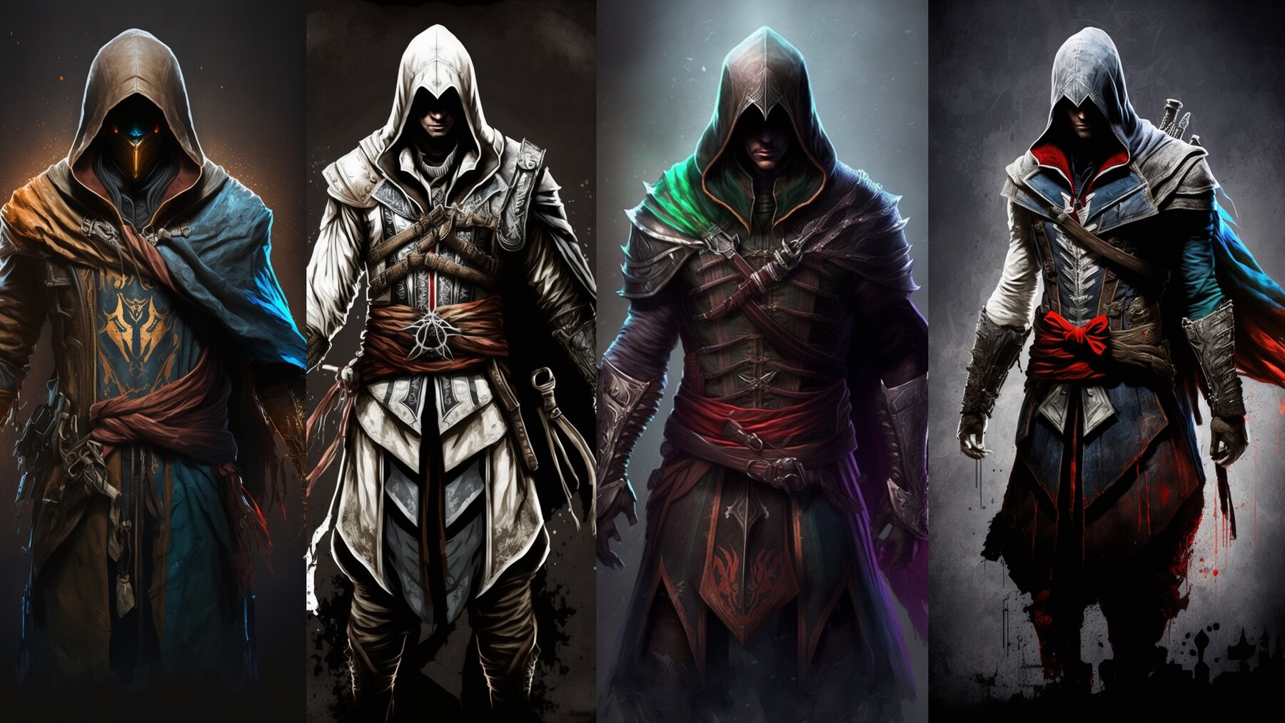 ArtStation - The Ultimate Assassin's Reference Pack - 200 JPEG Files ...