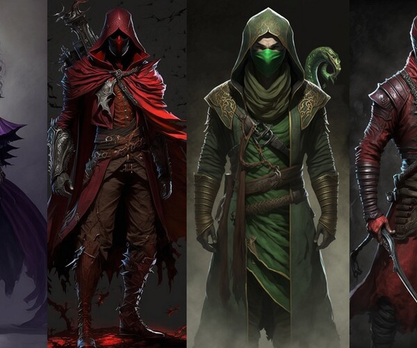 ArtStation - The Ultimate Assassin's Reference Pack - 200 JPEG Files ...