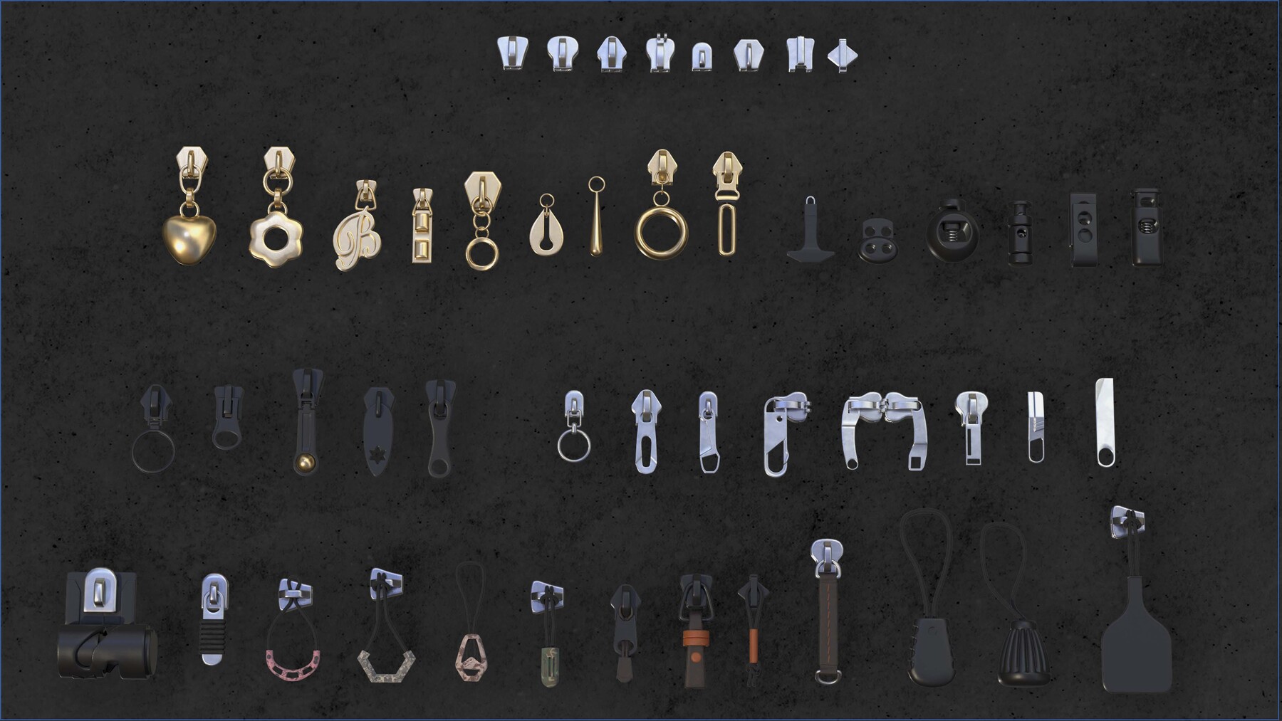 ArtStation - Zipper | Game Assets