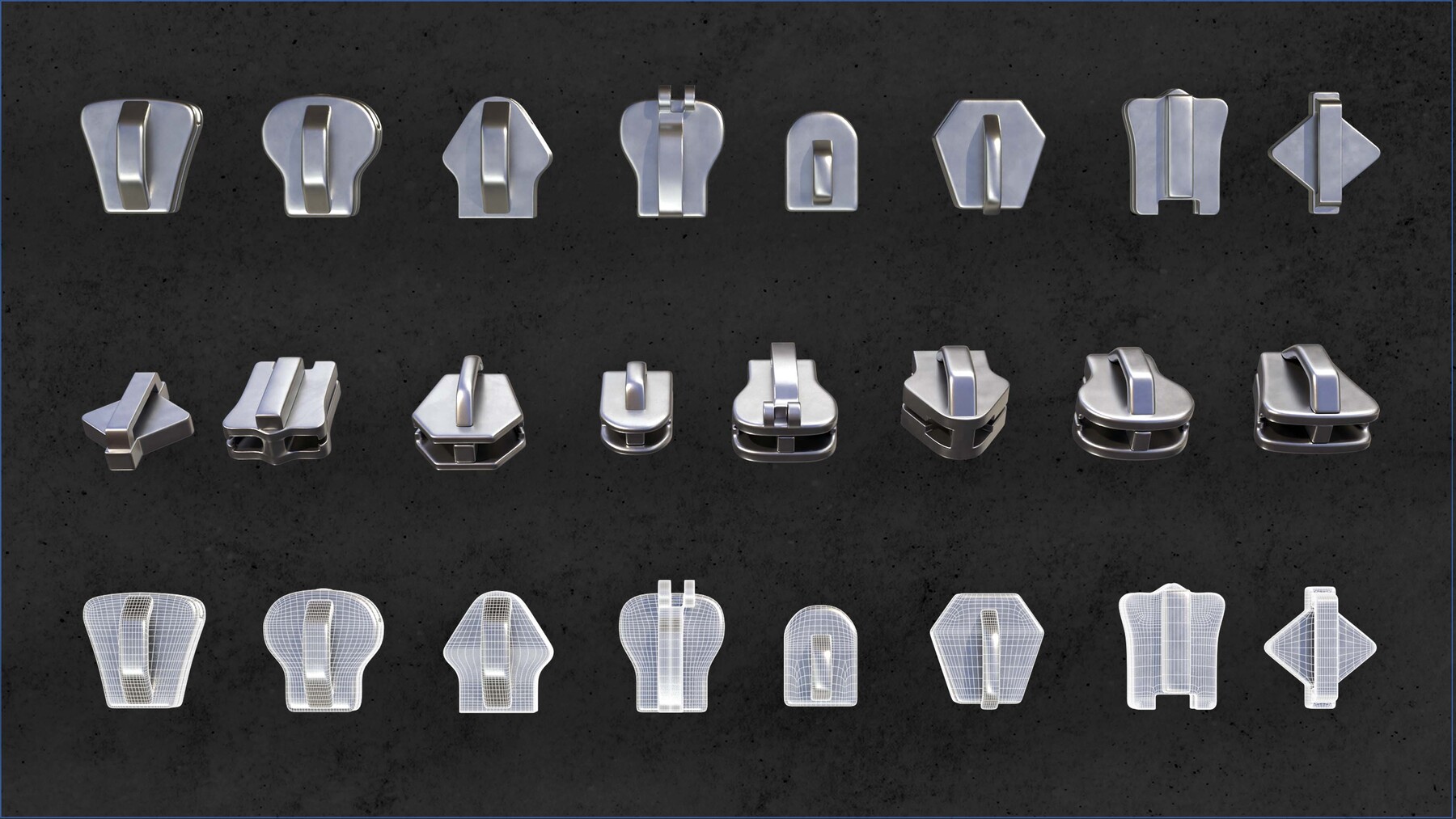 ArtStation - Zipper | Game Assets