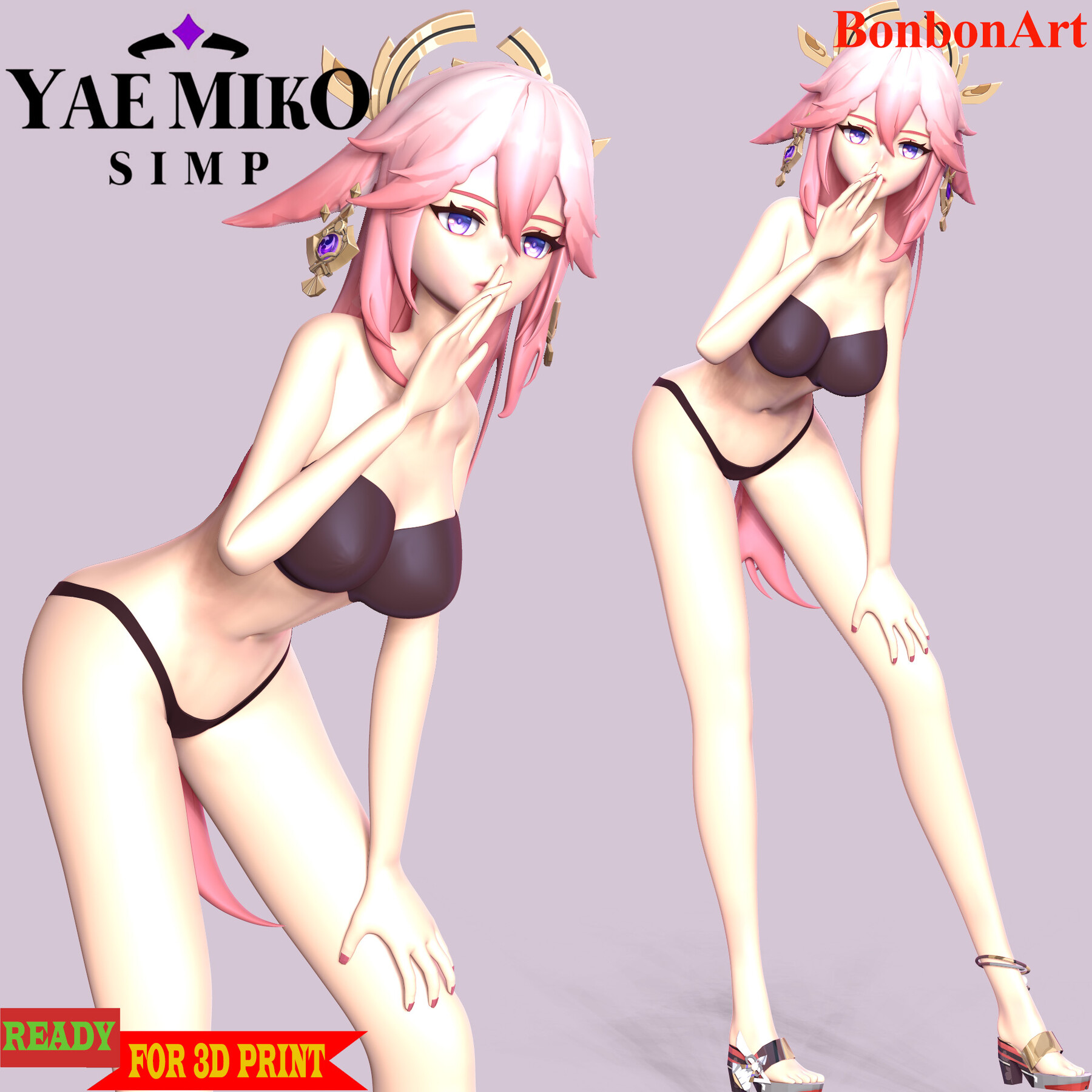 ArtStation - Yae Miko - Genshin Impact | Resources