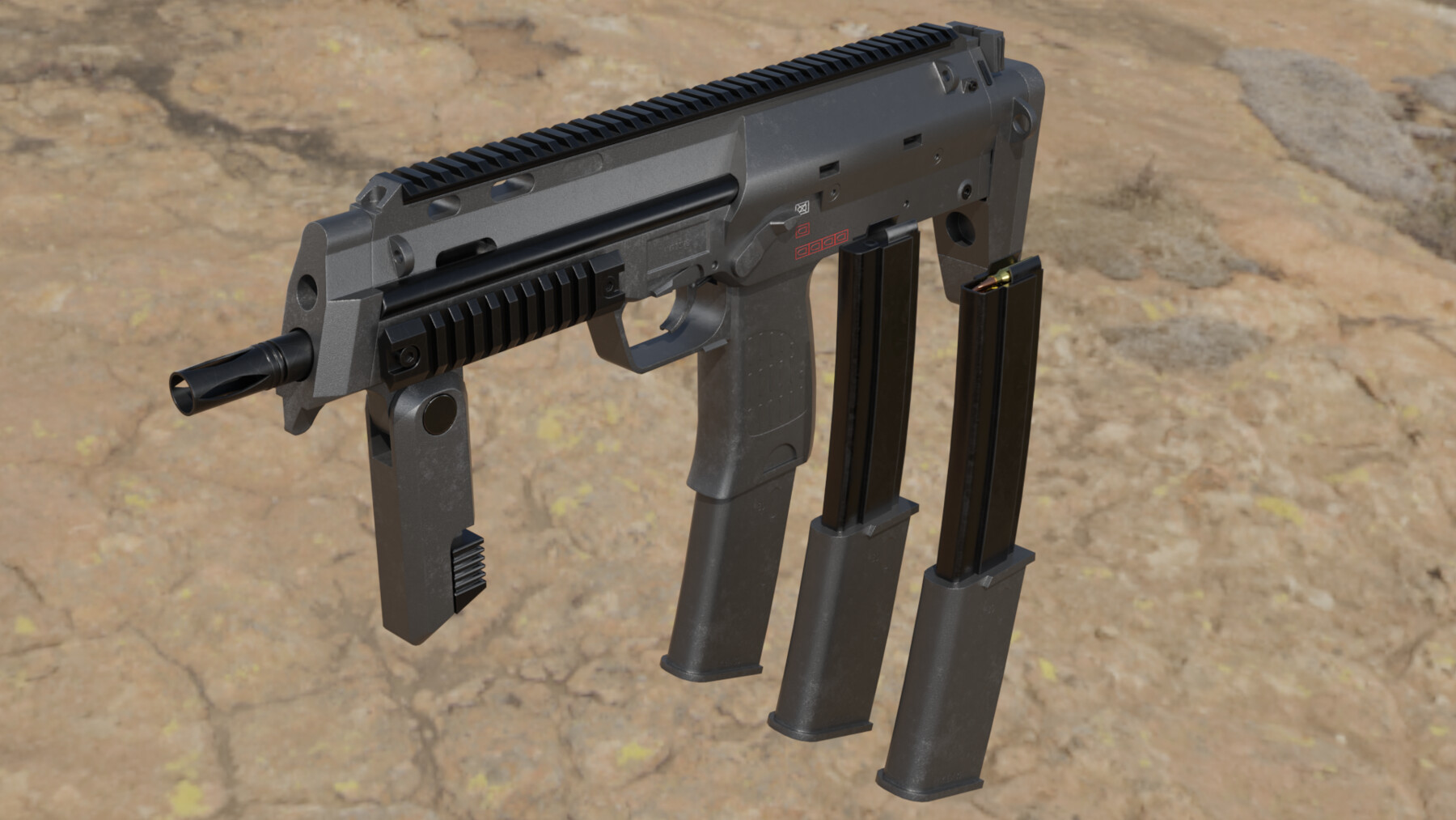 ArtStation - MP7 | Game Assets