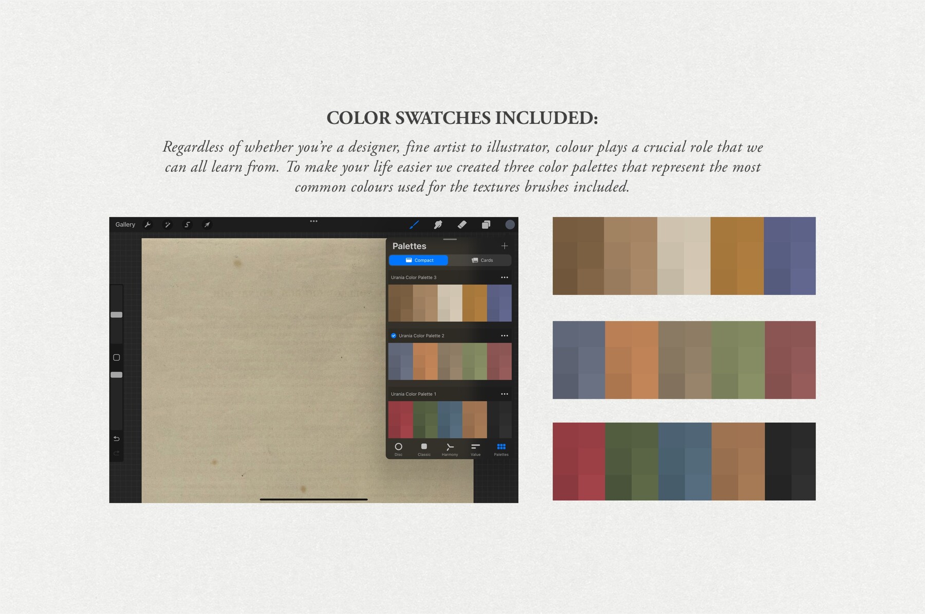 ArtStation - Urania Procreate Kit | Brushes