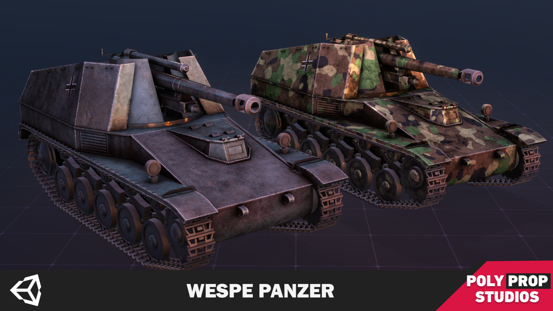 ArtStation - Wespe Panzer | Game Assets