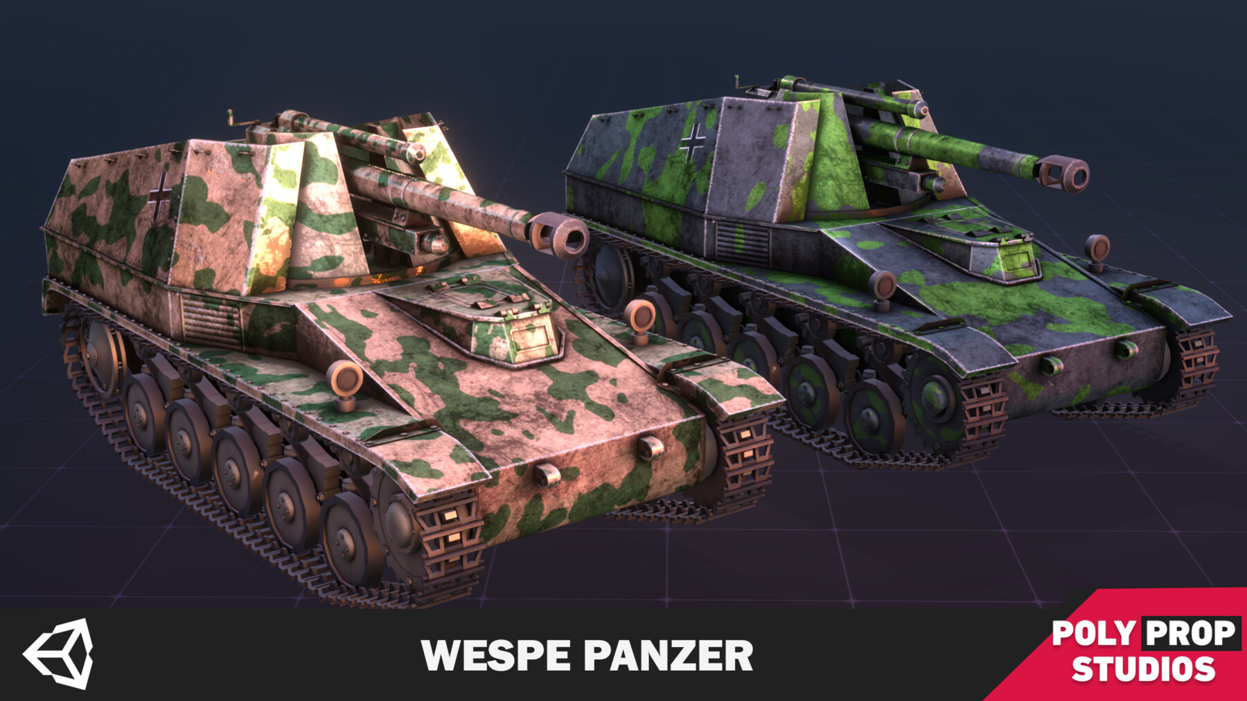 ArtStation - Wespe Panzer | Game Assets
