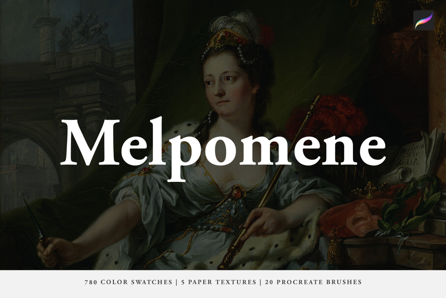 ArtStation - Melpomene Procreate Kit | Brushes