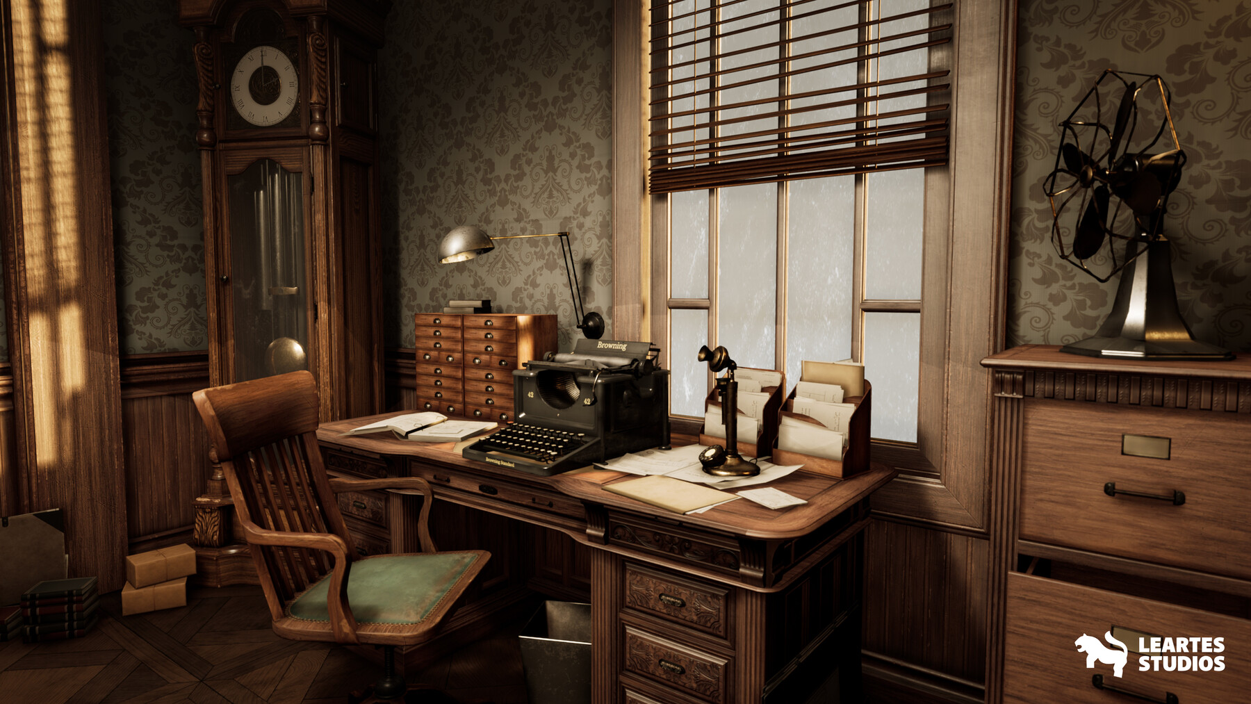 ArtStation - 1900's Office | Game Assets