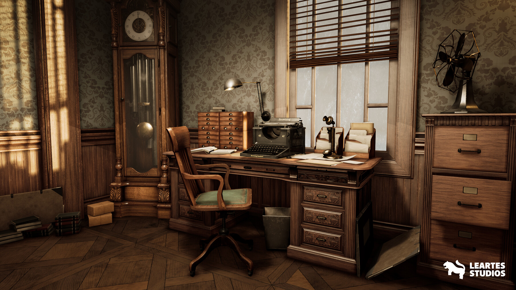 ArtStation - 1900's Office | Game Assets