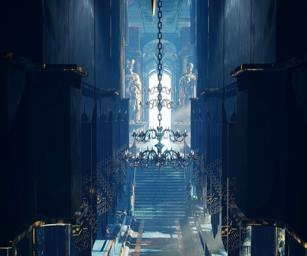 ArtStation - Olympus - Temple Of The Gods - Ancient Temple - Modular ...