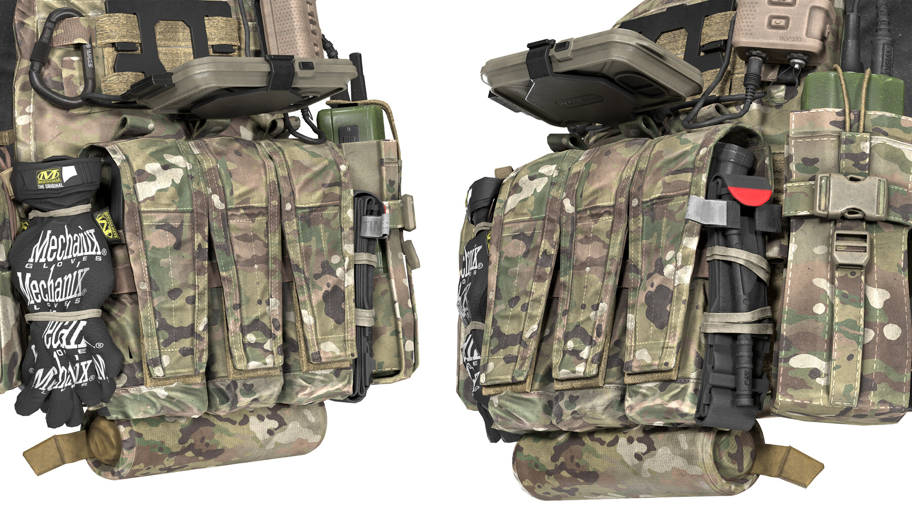 ArtStation - AVS PLATE CARRIER BUNDLE | Game Assets