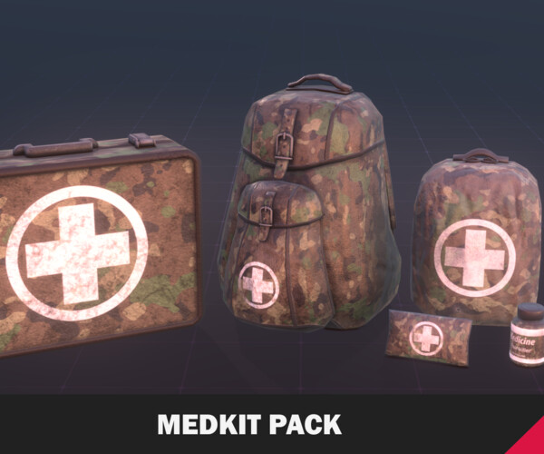 ArtStation - Medkit Pack | Game Assets