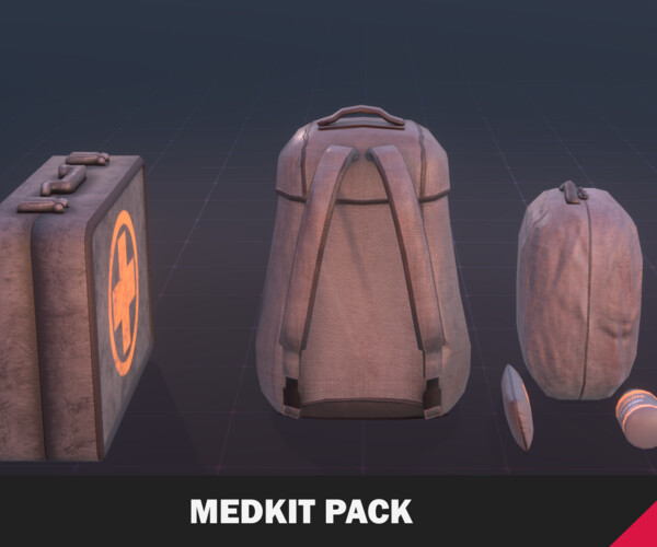 ArtStation - Medkit Pack | Game Assets