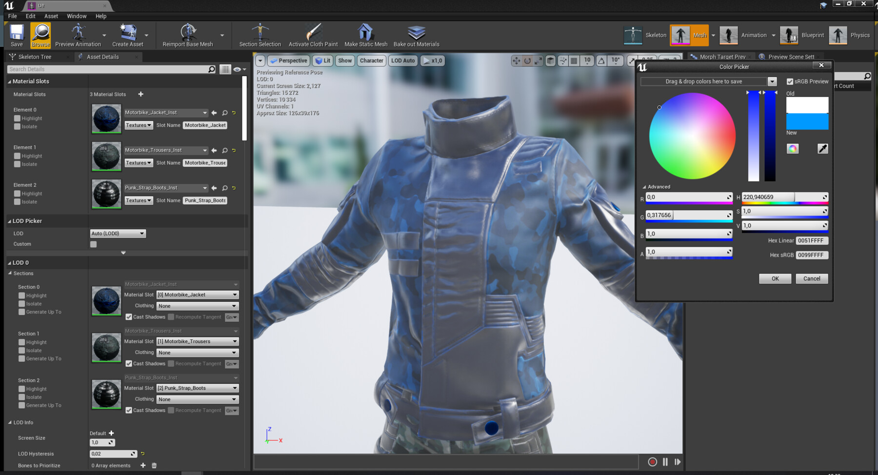 ArtStation - Rigged Outfit Low-poly 3D model | Game Assets