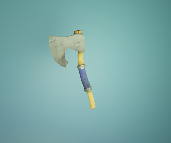 ArtStation - stylized stone axe with textures | Resources