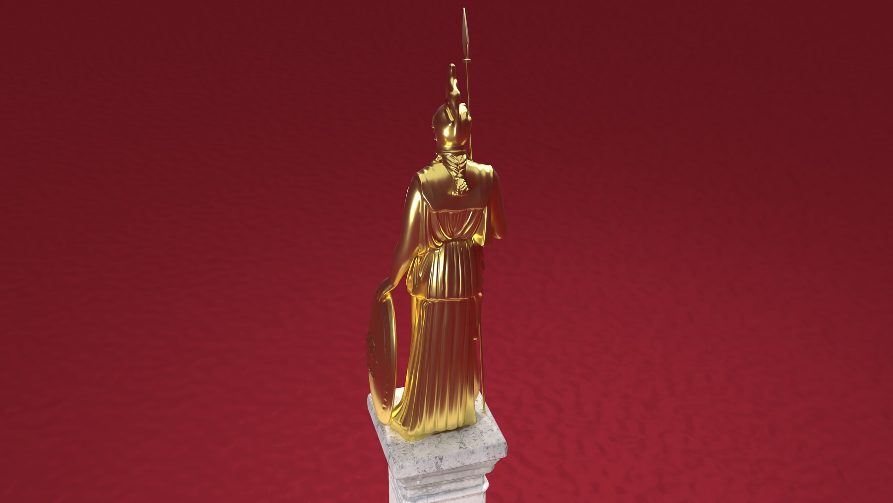 ArtStation - Athena Statue 4K | Resources