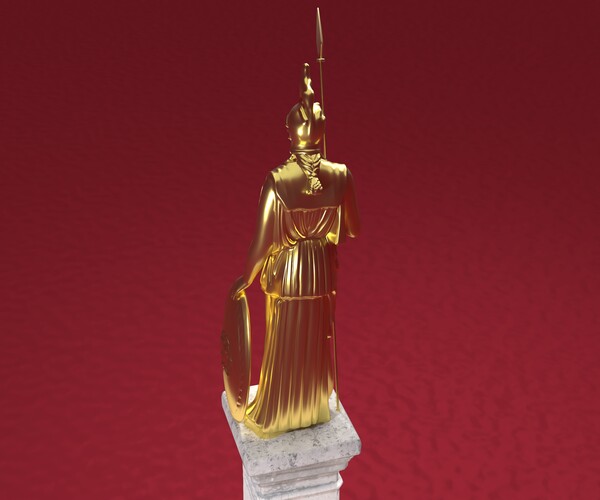 ArtStation - Athena Statue 4K | Resources