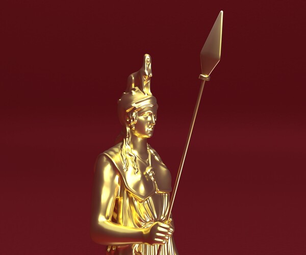 ArtStation - Athena Statue 4K | Resources