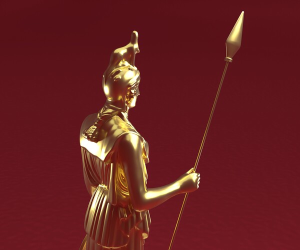 ArtStation - Athena Statue 4K | Resources