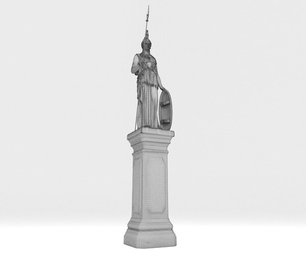 ArtStation - Athena Statue 4K | Resources