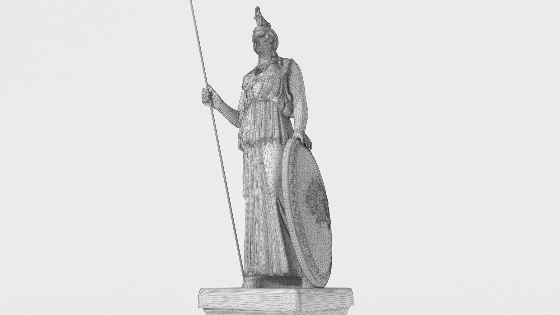 ArtStation - Athena Statue 4K | Resources