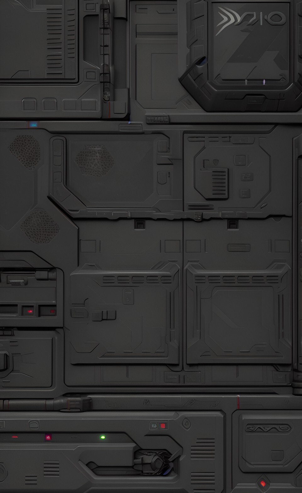 ArtStation - SCI-FI TEXTURE SET 02 | Game Assets