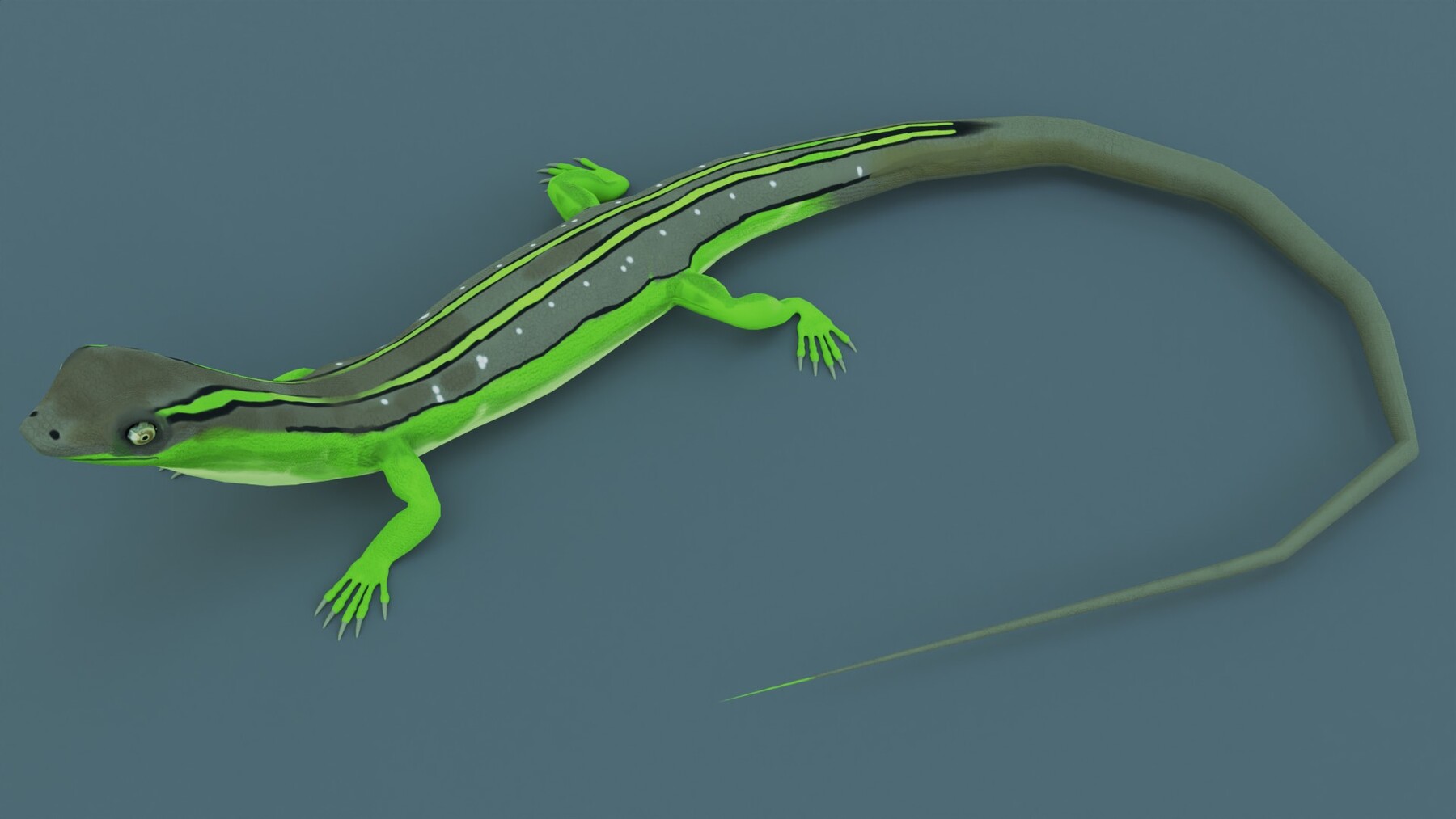 ArtStation - Lizard - Low Poly - Game Ready - PBR - Rigged - PBR | Game ...