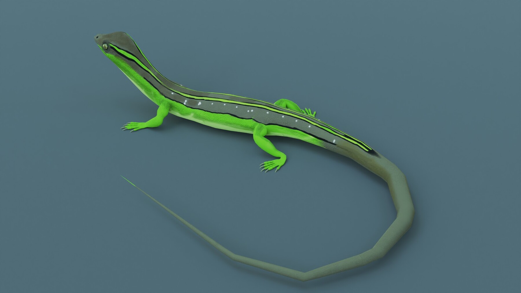 ArtStation - Lizard - Low Poly - Game Ready - PBR - Rigged - PBR | Game ...