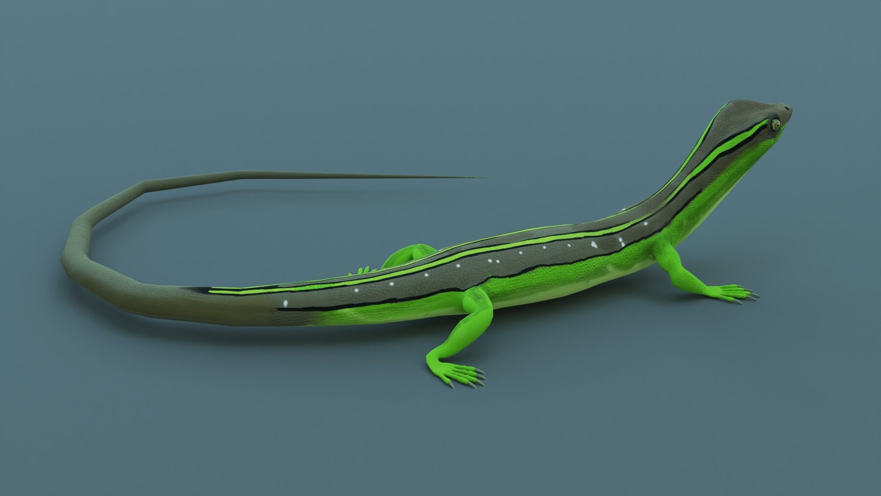ArtStation - Lizard - Low Poly - Game Ready - PBR - Rigged - PBR | Game ...