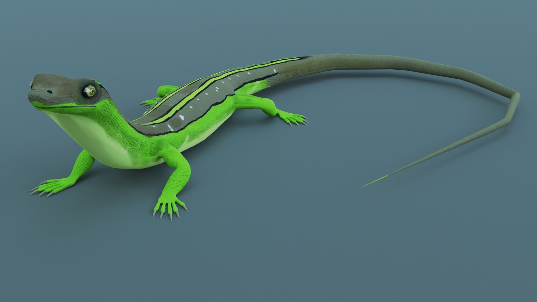 ArtStation - Lizard - Low Poly - Game Ready - PBR - Rigged - PBR | Game ...