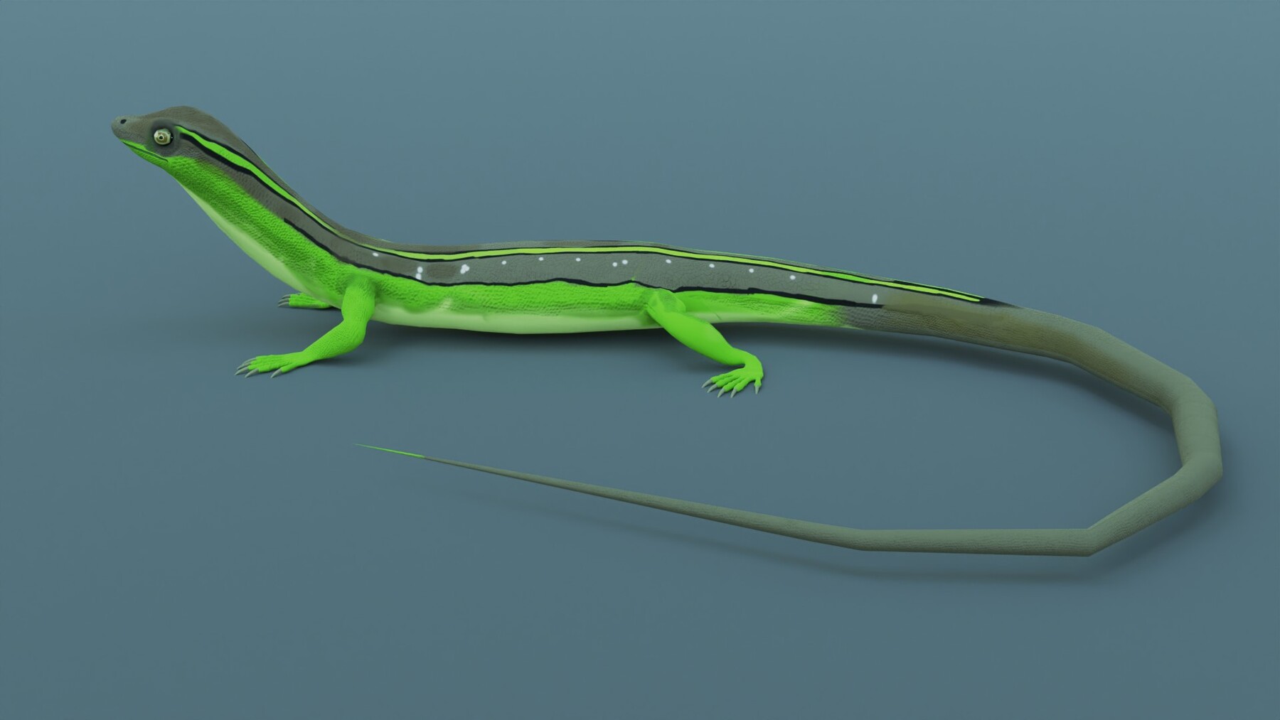 ArtStation - Lizard - Low Poly - Game Ready - PBR - Rigged - PBR | Game ...
