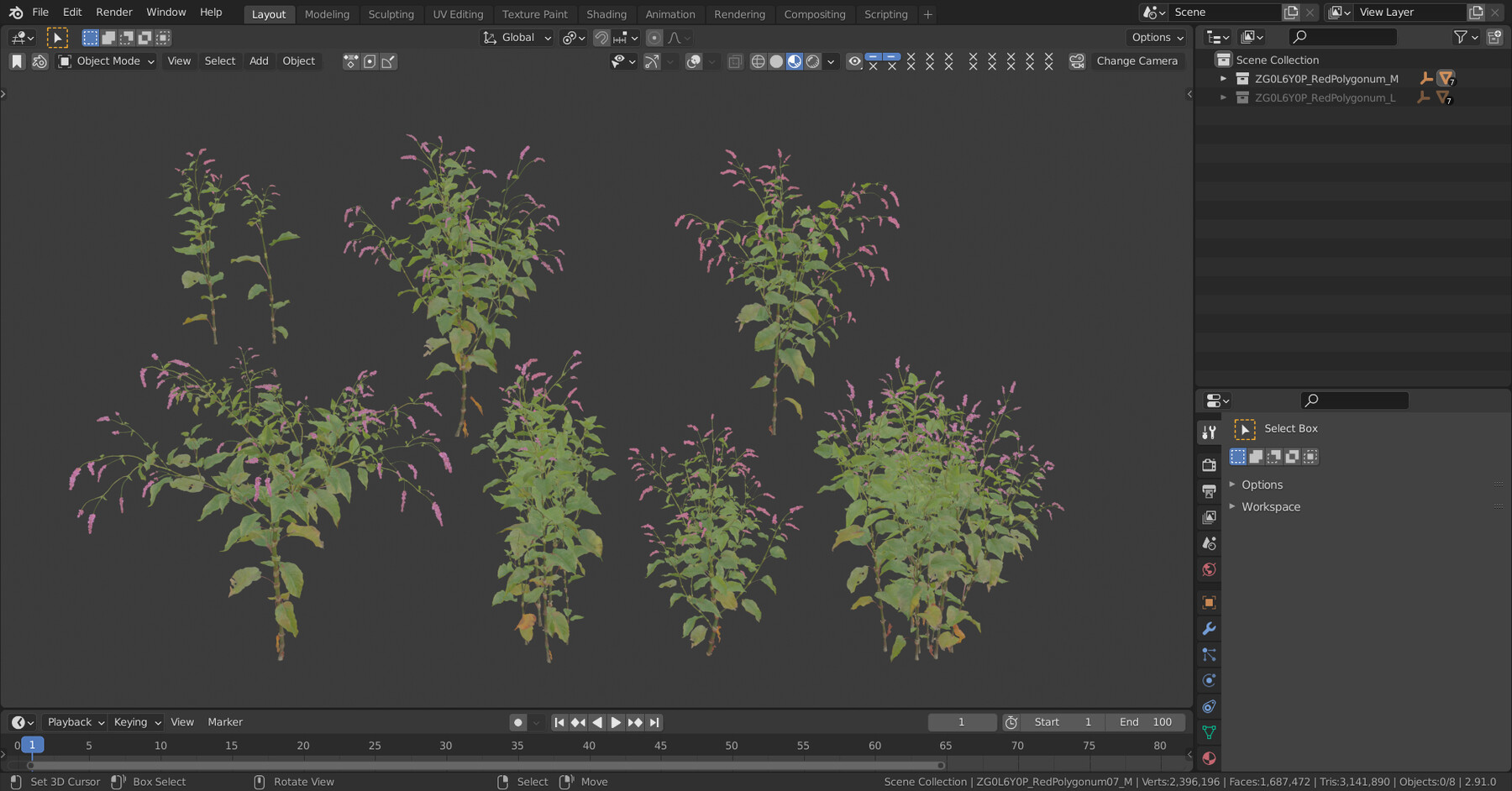 ArtStation - Red Polygonum | VFX Grace | Game Assets