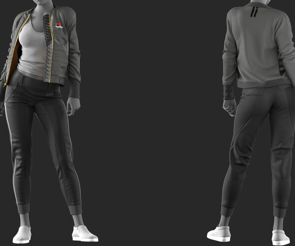 ArtStation - 10 Outfits - VOL3 - Marvelous / CLO Project file +Video ...