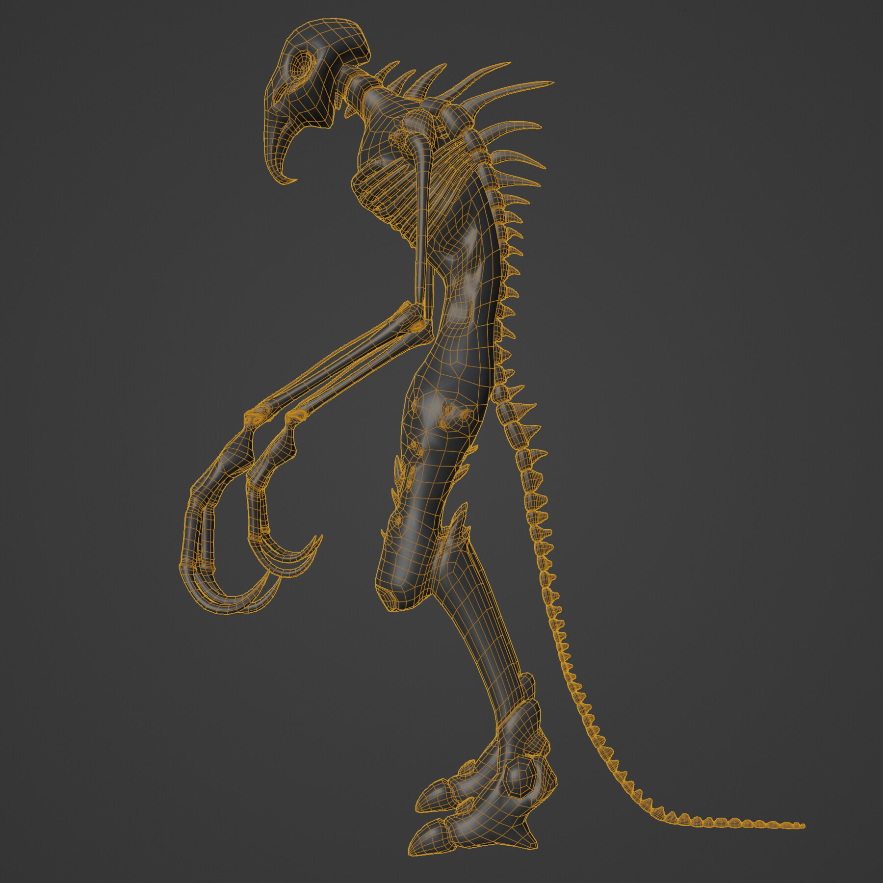 ArtStation - EvilynM1 Monster 3D model | Game Assets