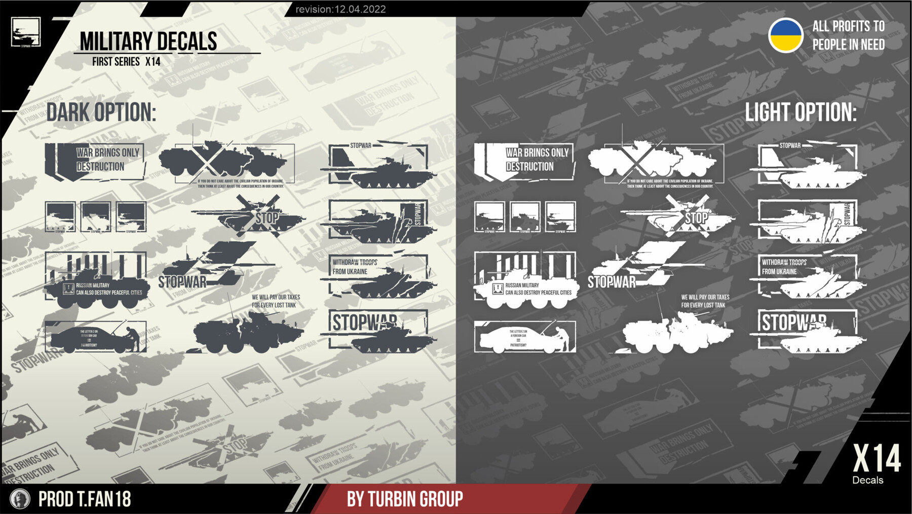 ArtStation - Military decals | Game Assets