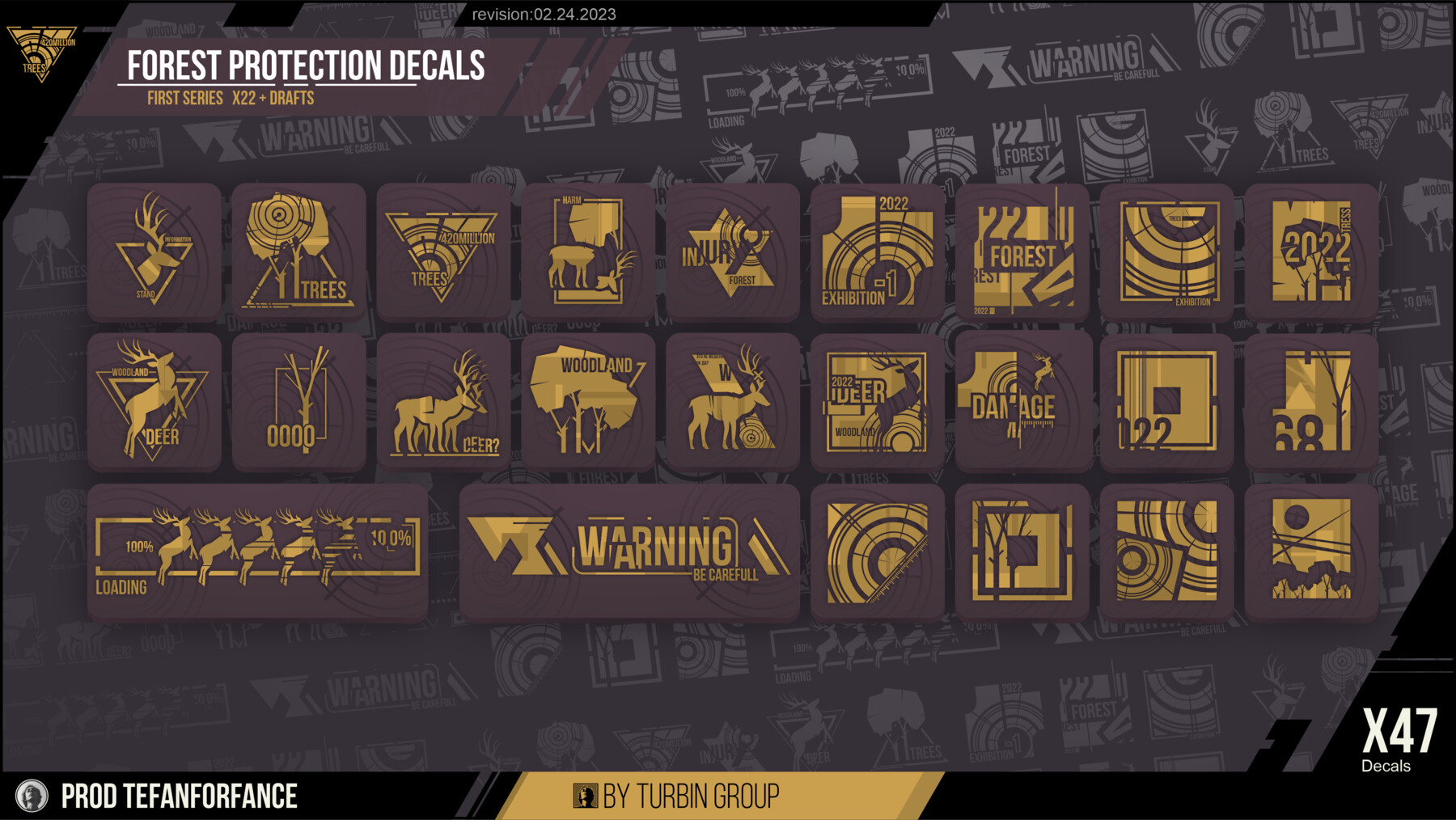 ArtStation - Forest protection icons | Game Assets