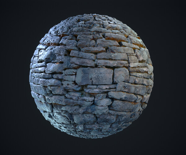 ArtStation - Mountain Village Stone Walls | Resources