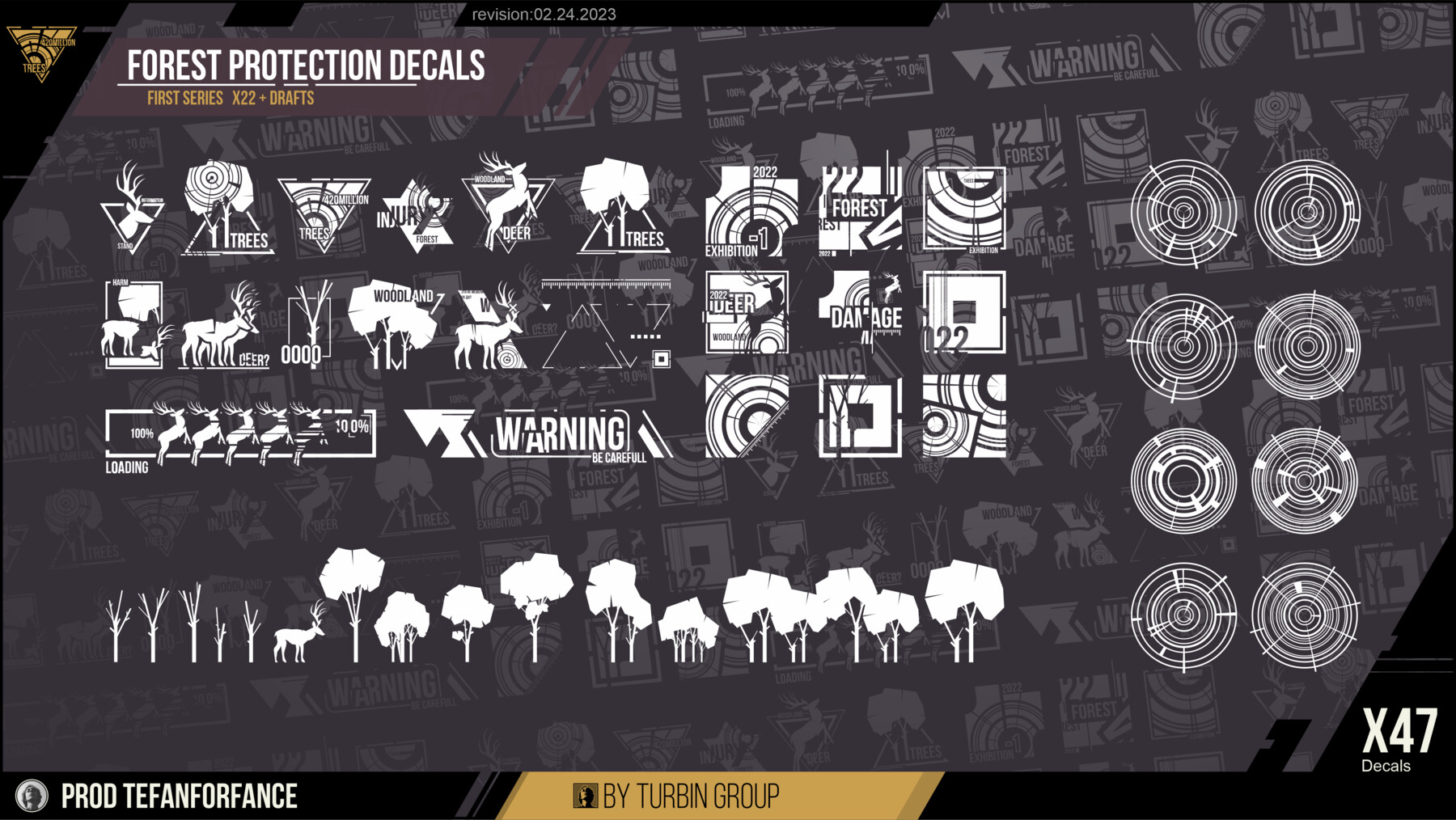 ArtStation - Forest protection icons | Game Assets