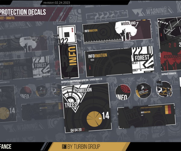 ArtStation - Forest protection icons | Game Assets