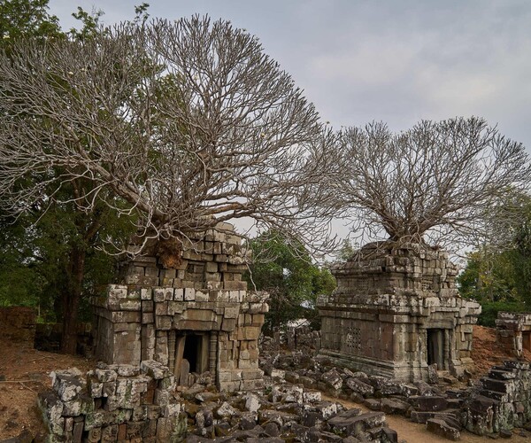 ArtStation - 90 photos of Overgrown Towers Cambodian Temple | Resources