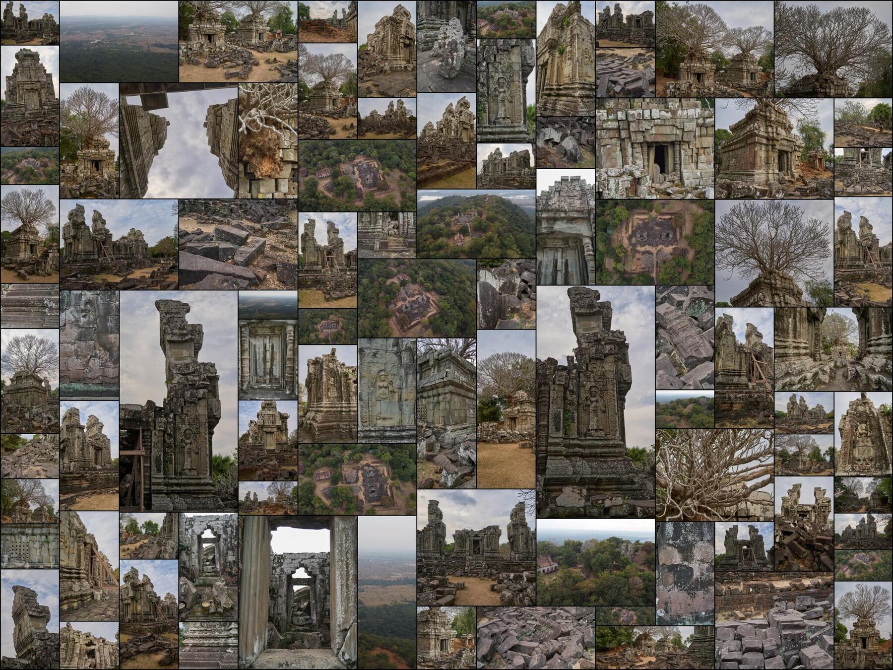 ArtStation - 90 photos of Overgrown Towers Cambodian Temple | Resources