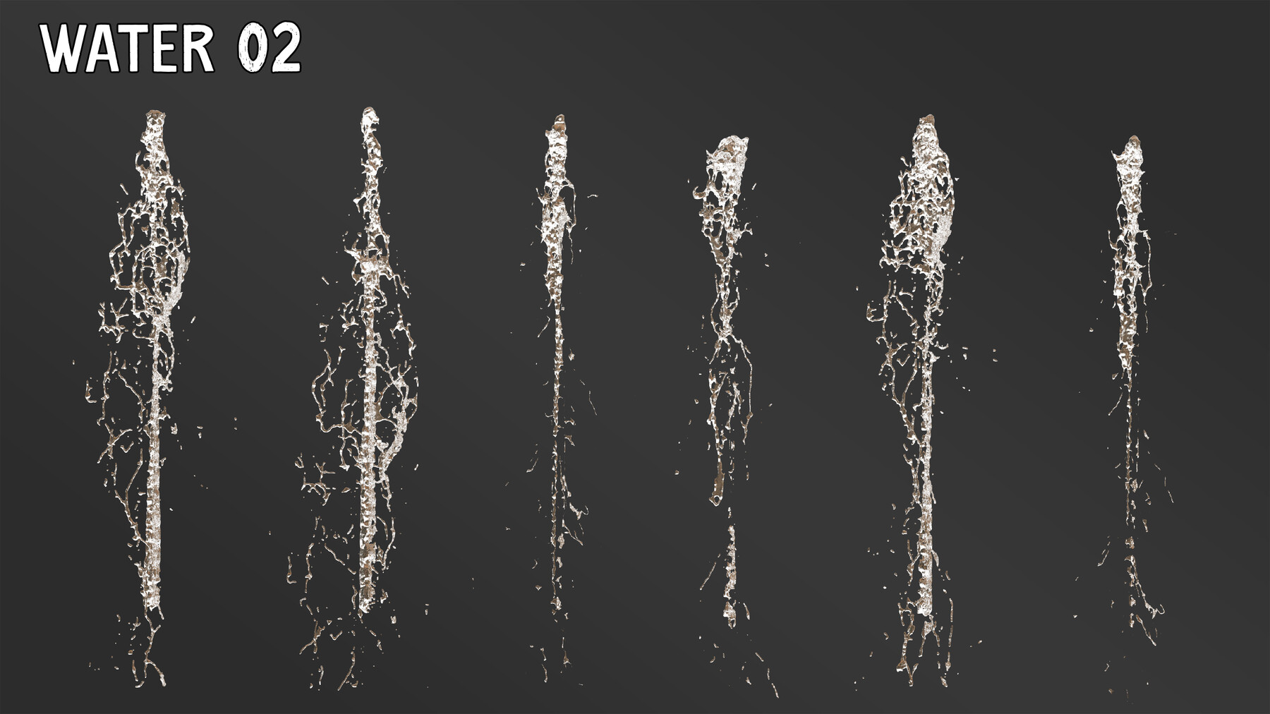 ArtStation - 6 Animated water Fountain_ Set 02 | Resources