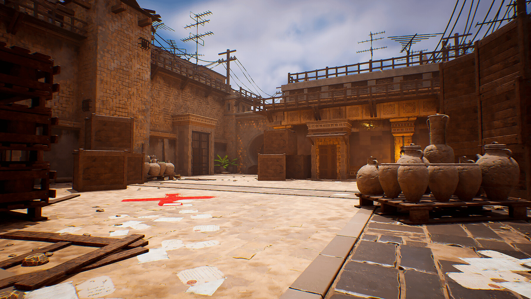 ArtStation - Modular Desert Town - Desert City - Desert Village | Game ...