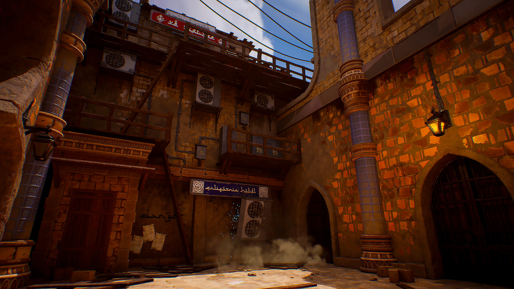 ArtStation - Modular Desert Town - Desert City - Desert Village | Game ...
