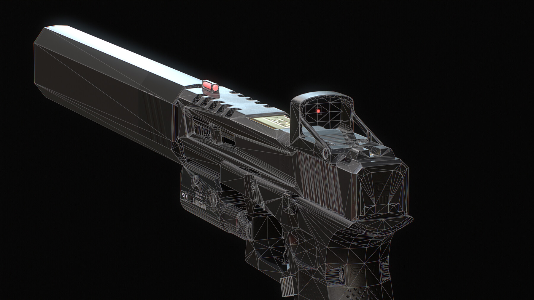 ArtStation - Ghost 9mm | Game Assets