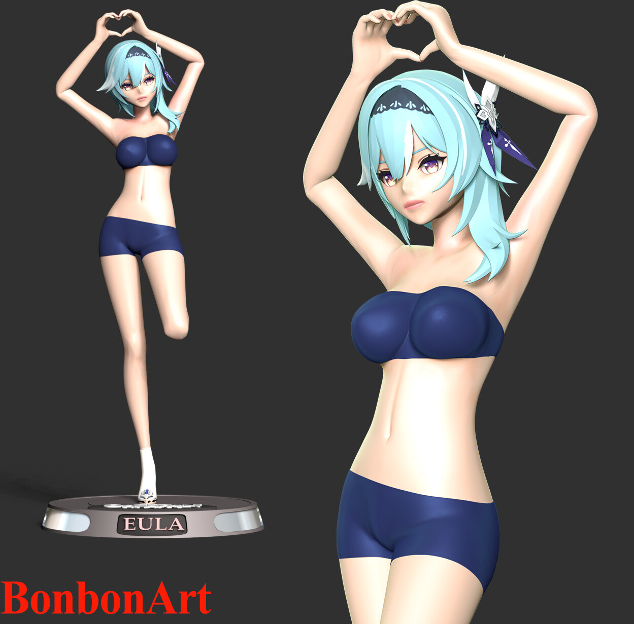 ArtStation - Eula - Genshin Impact | Resources