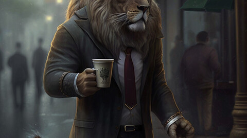 ArtStation - Java Jungle King.. Digital art #CreatedWithAI | Artworks