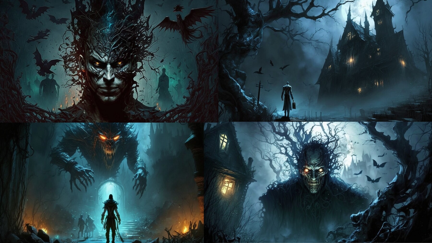 ArtStation - 8K Horror Pack of 150 JPEG - Characters, Wallpapers ...