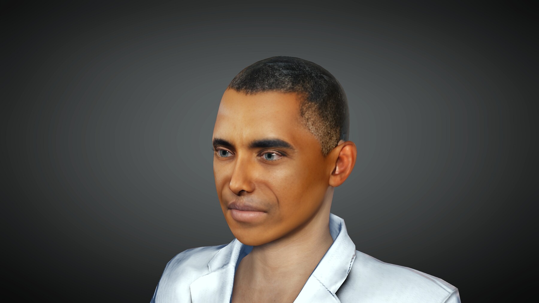 ArtStation - Barack Obama/44th President of the United States with ...