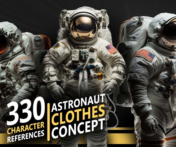 ArtStation - 330 Astronaut Clothes Concept - Character references ...